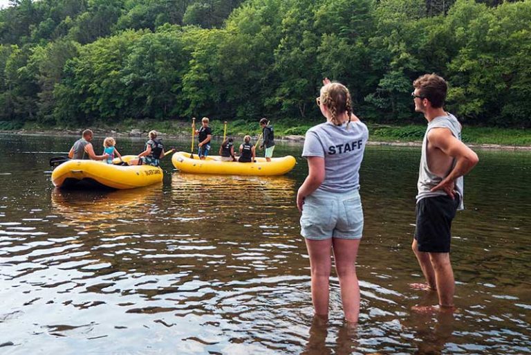 Delaware River Trips - Silver Canoe & Whitewater Rafting